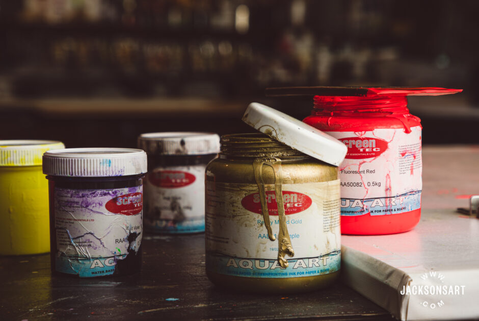 Screen Printing with Screentec Aqua Art Water-Based Screen Ink ...