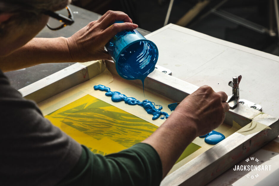 Screen Printing with Screentec Aqua Art Water-Based Screen Ink ...