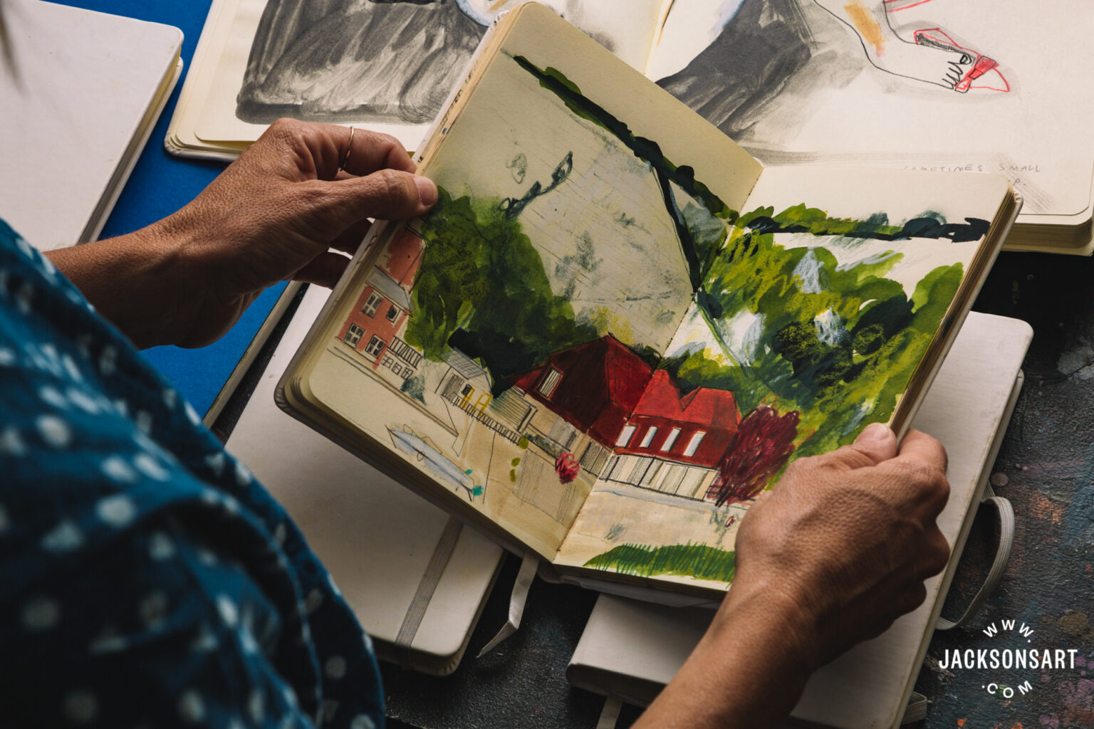 Inside the Sketchbook of Sarah Dyer - Jackson's Art Blog