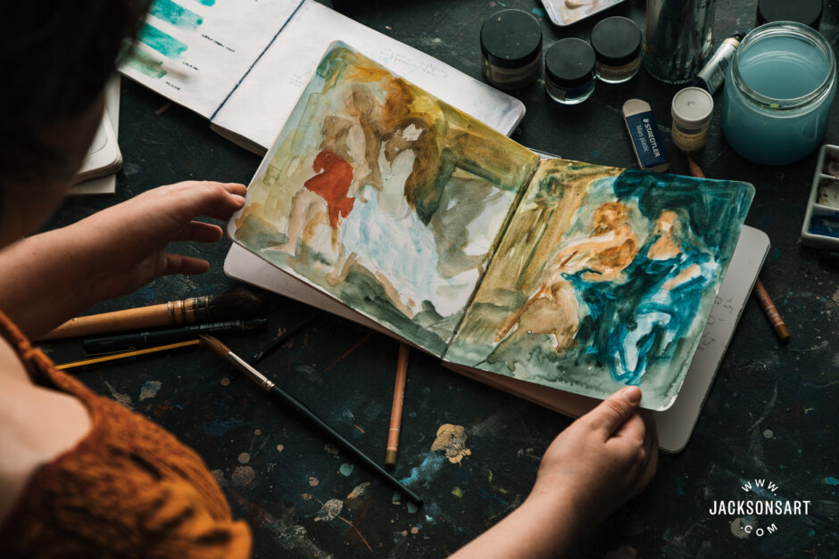 Inside the Sketchbook of Evie Hatch - Jackson's Art Blog