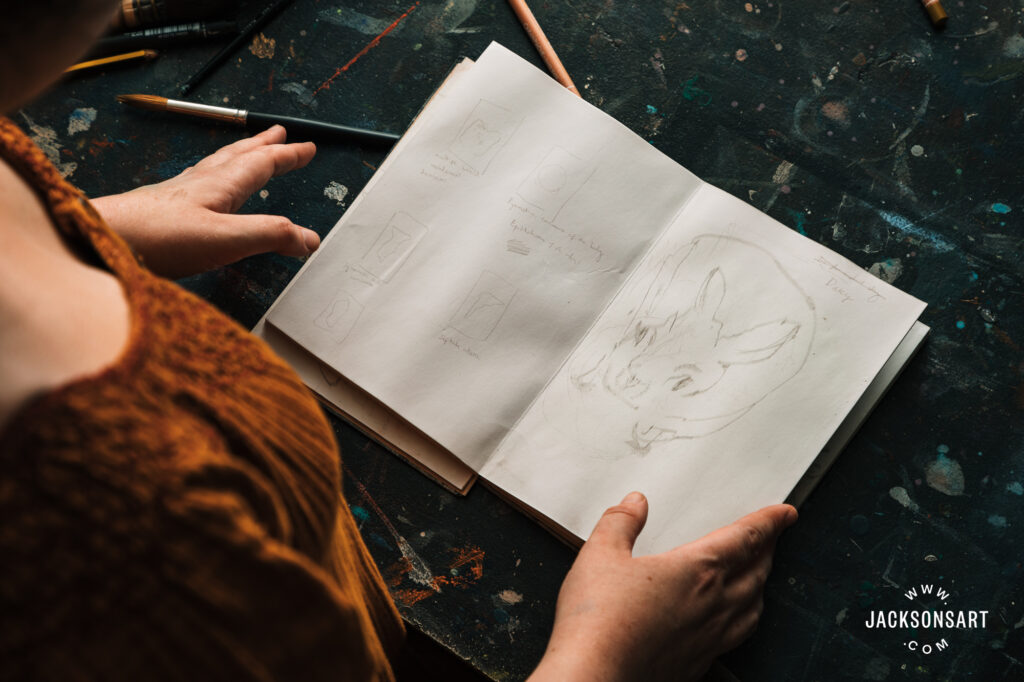 Inside the Sketchbook of Evie Hatch - Jackson's Art Blog