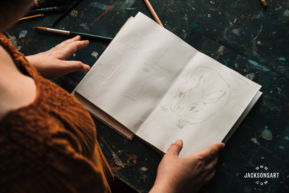 Inside the Sketchbook of Evie Hatch - Jackson's Art Blog