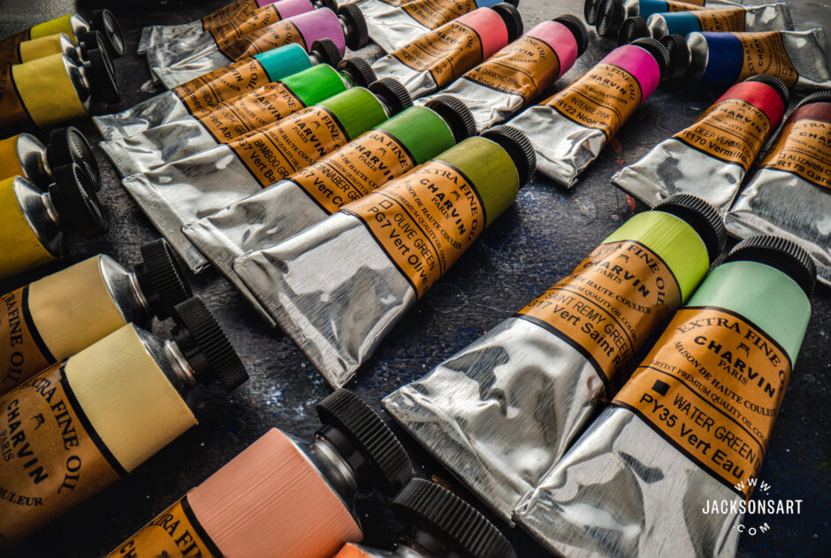 Charvin Oil Paints - Largest Colour Range in the World - Jackson's Art Blog