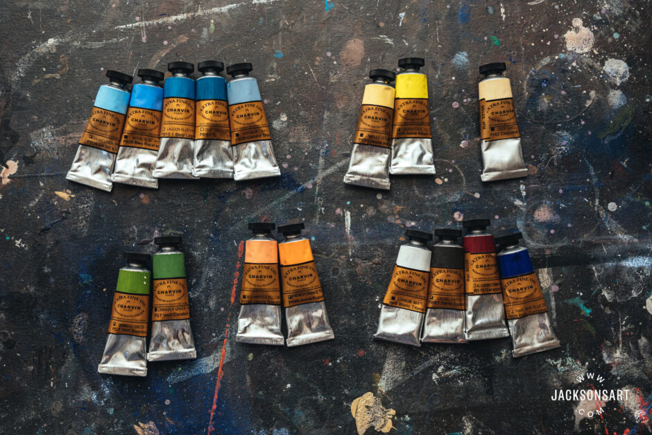 Charvin Oil Paints - Largest Colour Range in the World - Jackson's Art Blog