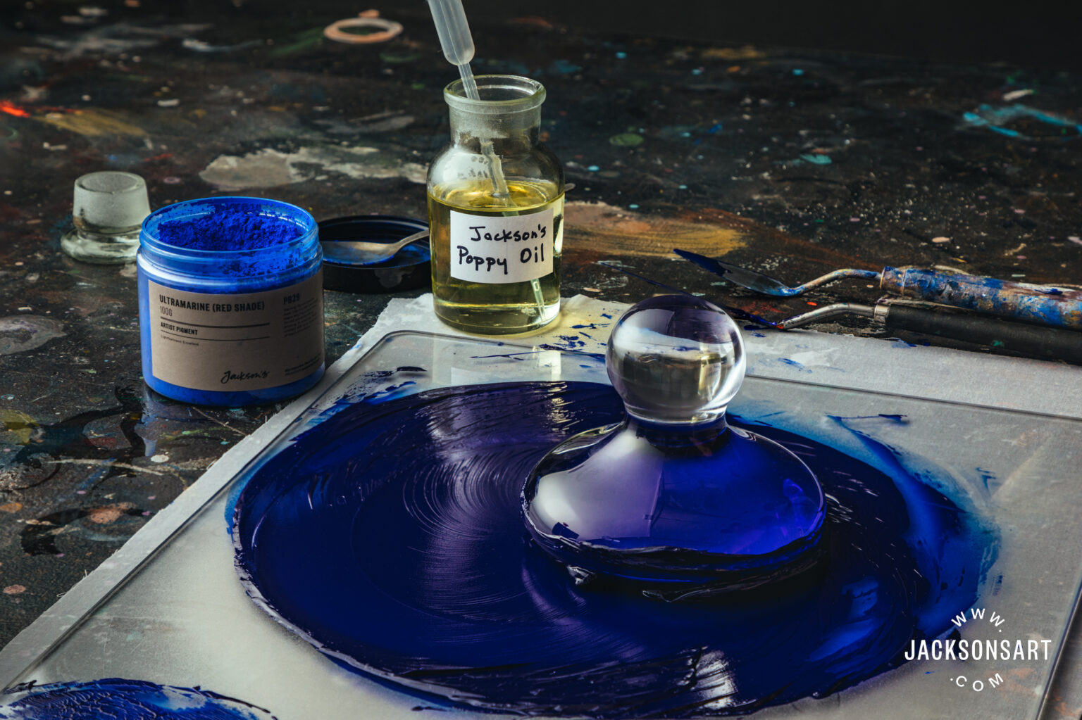 How to Make Oil Paint - a Faster Method - Jackson's Art Blog