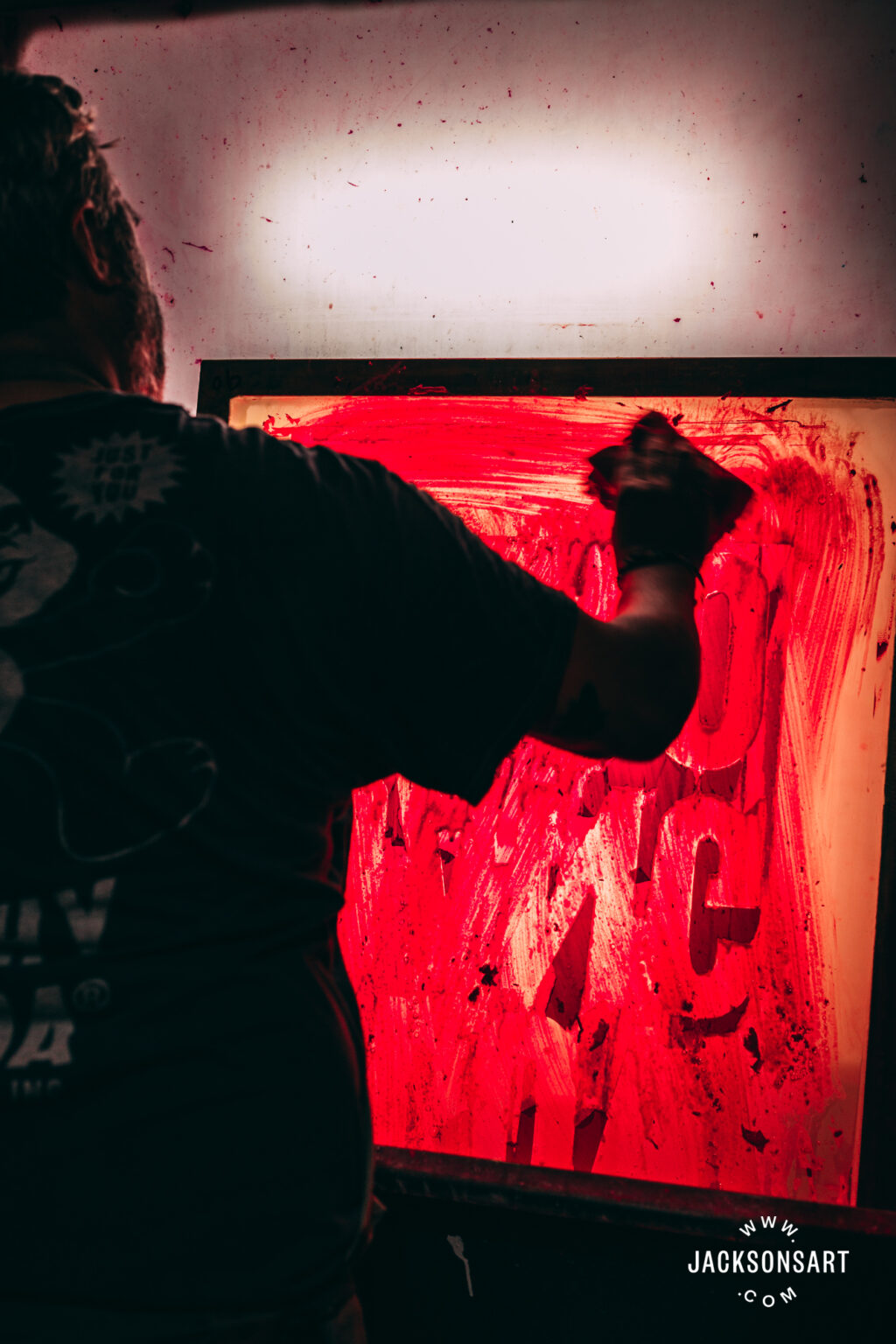 Screenprinting With Dave Buonaguidi AKA Real Hackney Dave - Jackson's ...