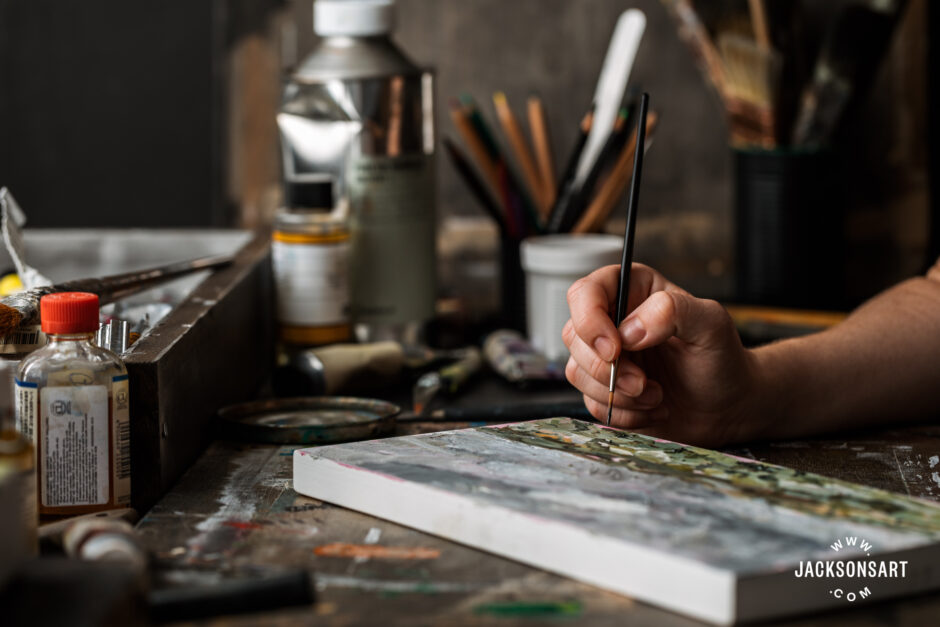 Ways to Sign Your Paintings - Jackson's Art Blog