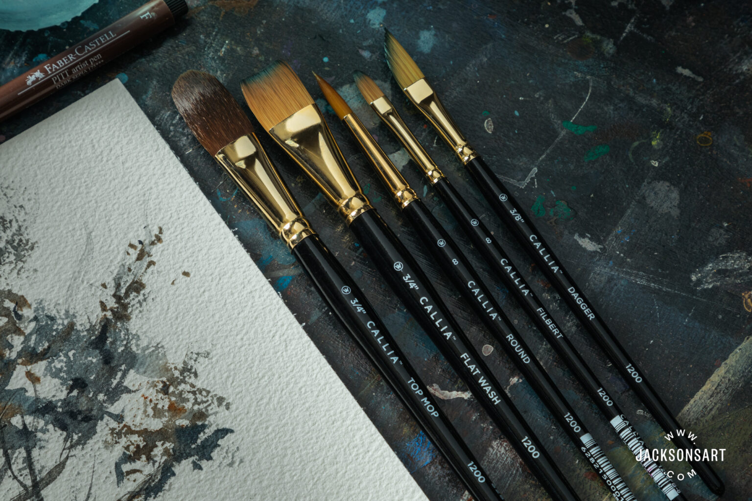 Understanding Brush Shape Names, Hair, and Applications - Jackson's Art ...