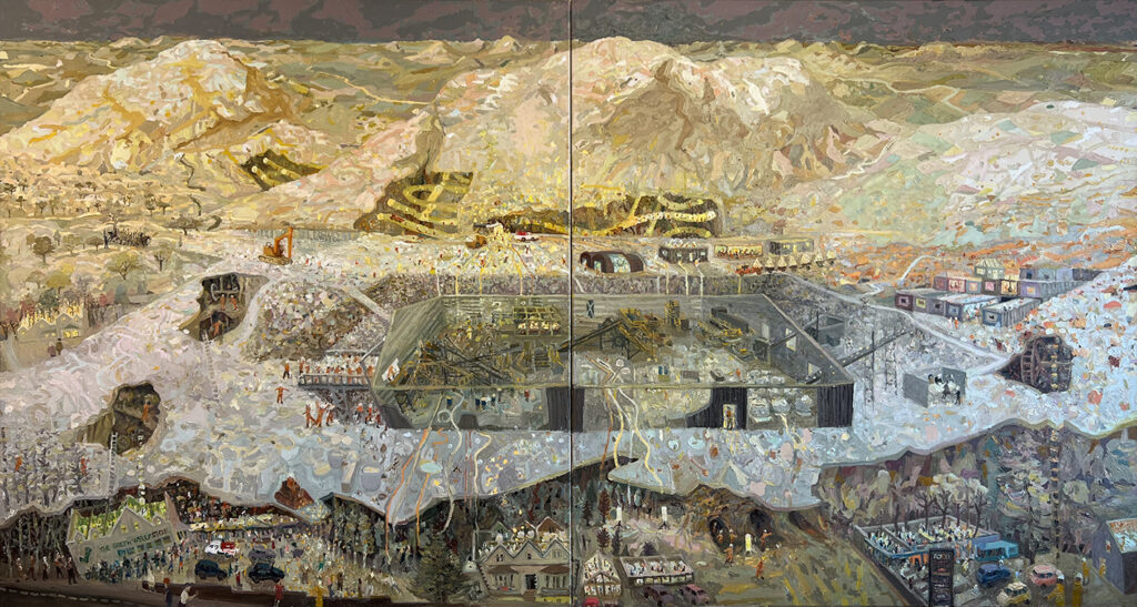 Robbie Bushe's Imagined Landscapes - Jackson's Art Blog