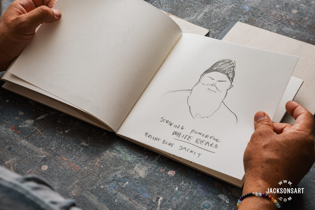 Inside the Sketchbook of Dave Buonaguidi AKA Real Hackney Dave ...