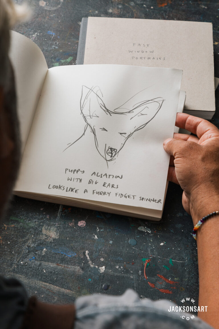 Inside the Sketchbook of Dave Buonaguidi AKA Real Hackney Dave ...