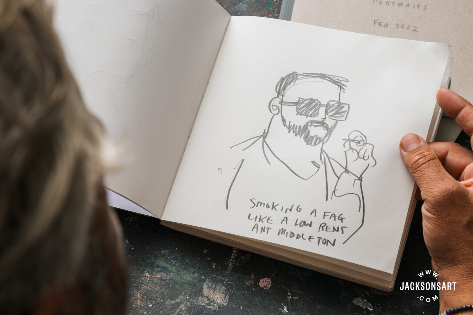 Inside the Sketchbook of Dave Buonaguidi AKA Real Hackney Dave ...