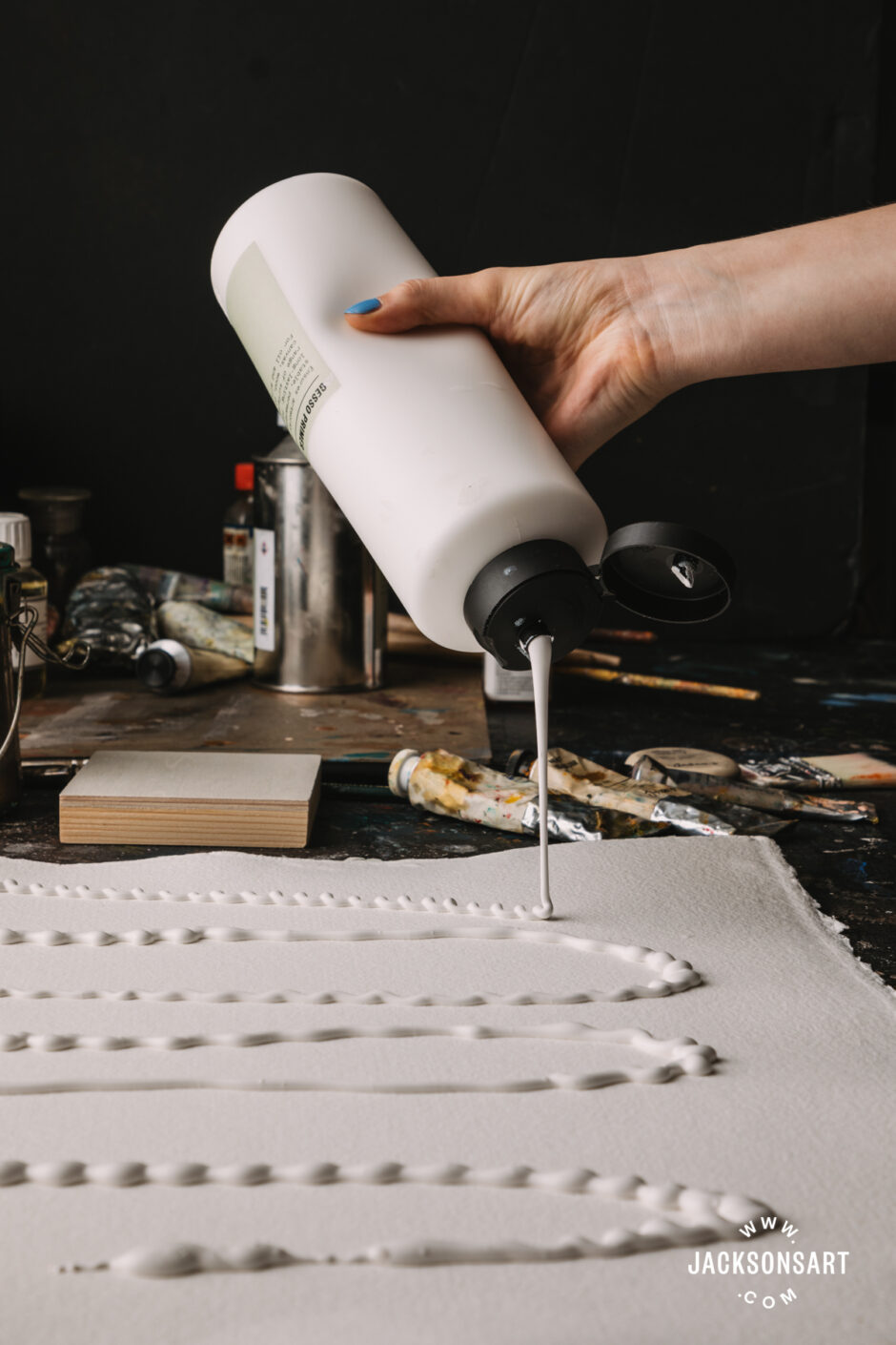 A First Look at Jackson's Gesso Primer - A New Formula - Jackson's Art Blog