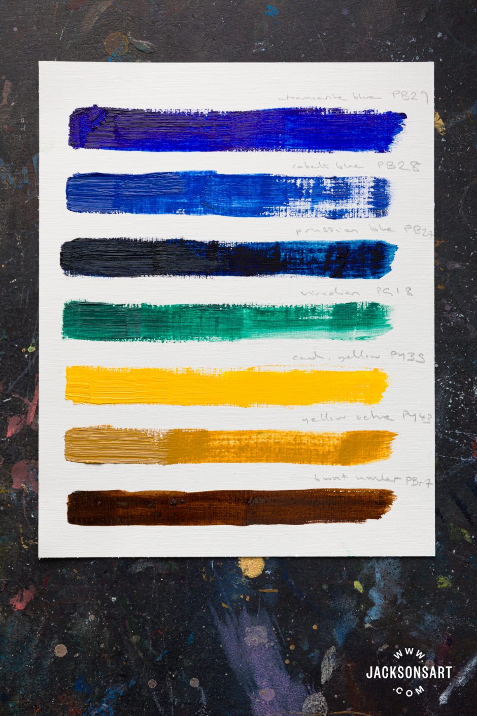 Recreating Van Gogh's Colour Palette - Jackson's Art Blog Jackson's Art ...