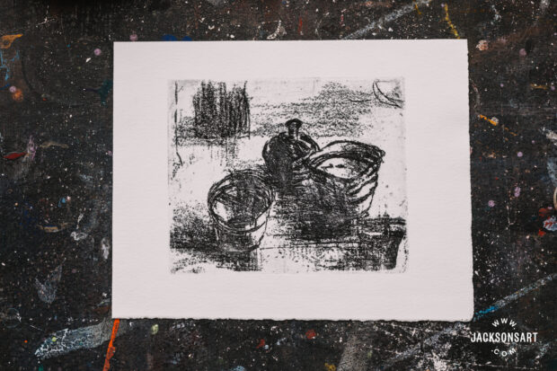 Sláma Press Printmaking Techniques - Jackson's Art Blog