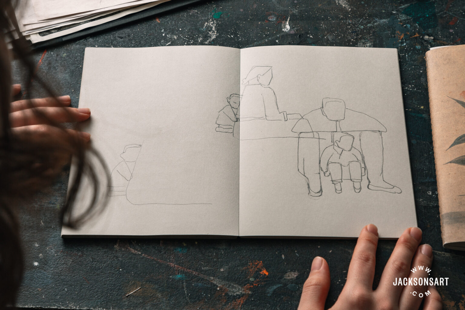 Inside the Sketchbook of Kayoon Anderson - Jackson's Art Blog