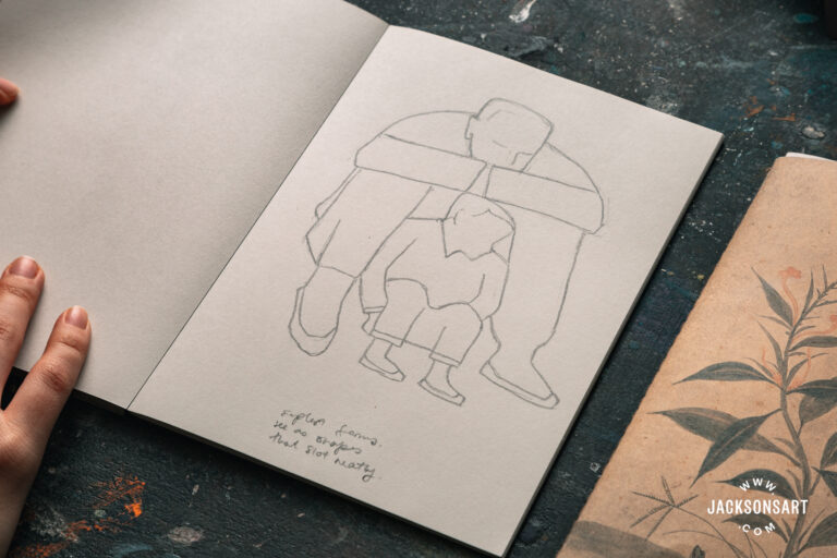 Inside the Sketchbook of Kayoon Anderson - Jackson's Art Blog