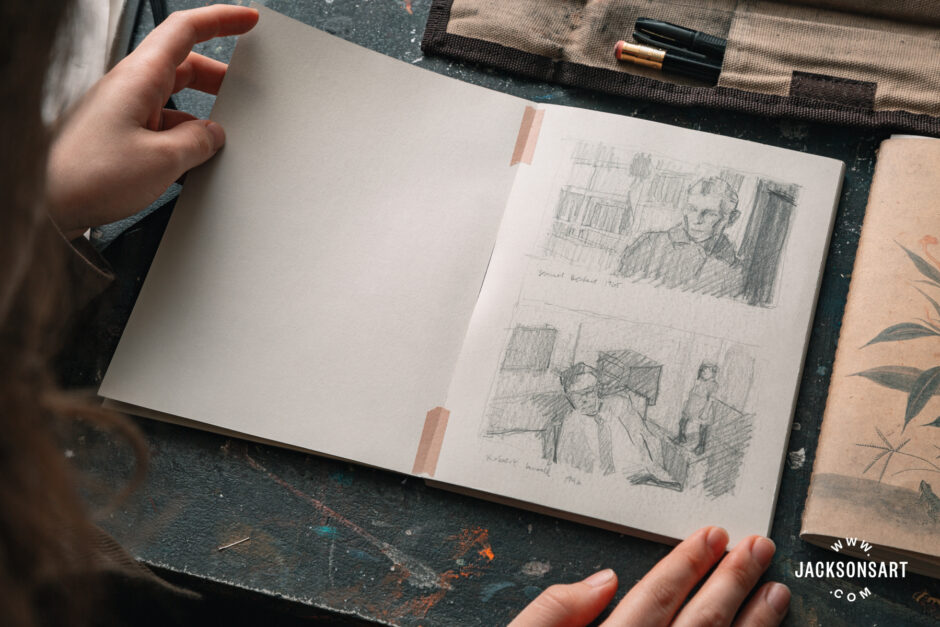 Inside the Sketchbook of Kayoon Anderson | Archelle Art