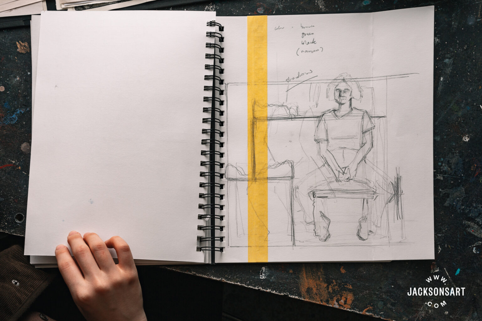 Inside the Sketchbook of Kayoon Anderson - Jackson's Art Blog