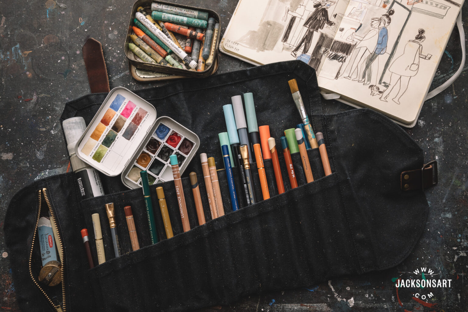Artists Brushes Explained - Jackson's Art Blog