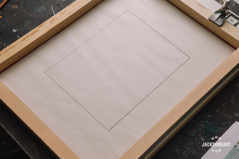 Getting Started in Screen Printing Using Paper Stencils - Jackson's Art Blog