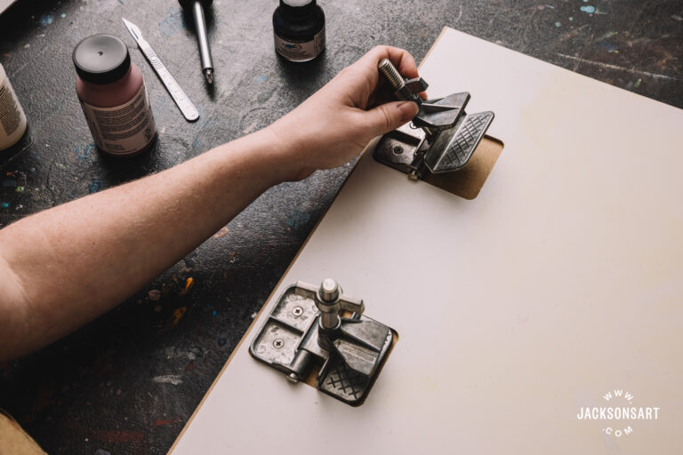 Getting Started in Screen Printing Using Paper Stencils - Jackson's Art ...