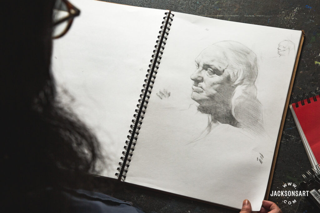 Inside the Sketchbook of Mark Chen - Jackson's Art Blog