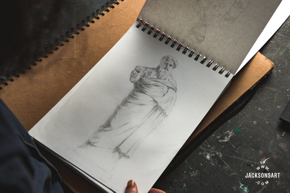 Inside the Sketchbook of Mark Chen - Jackson's Art Blog