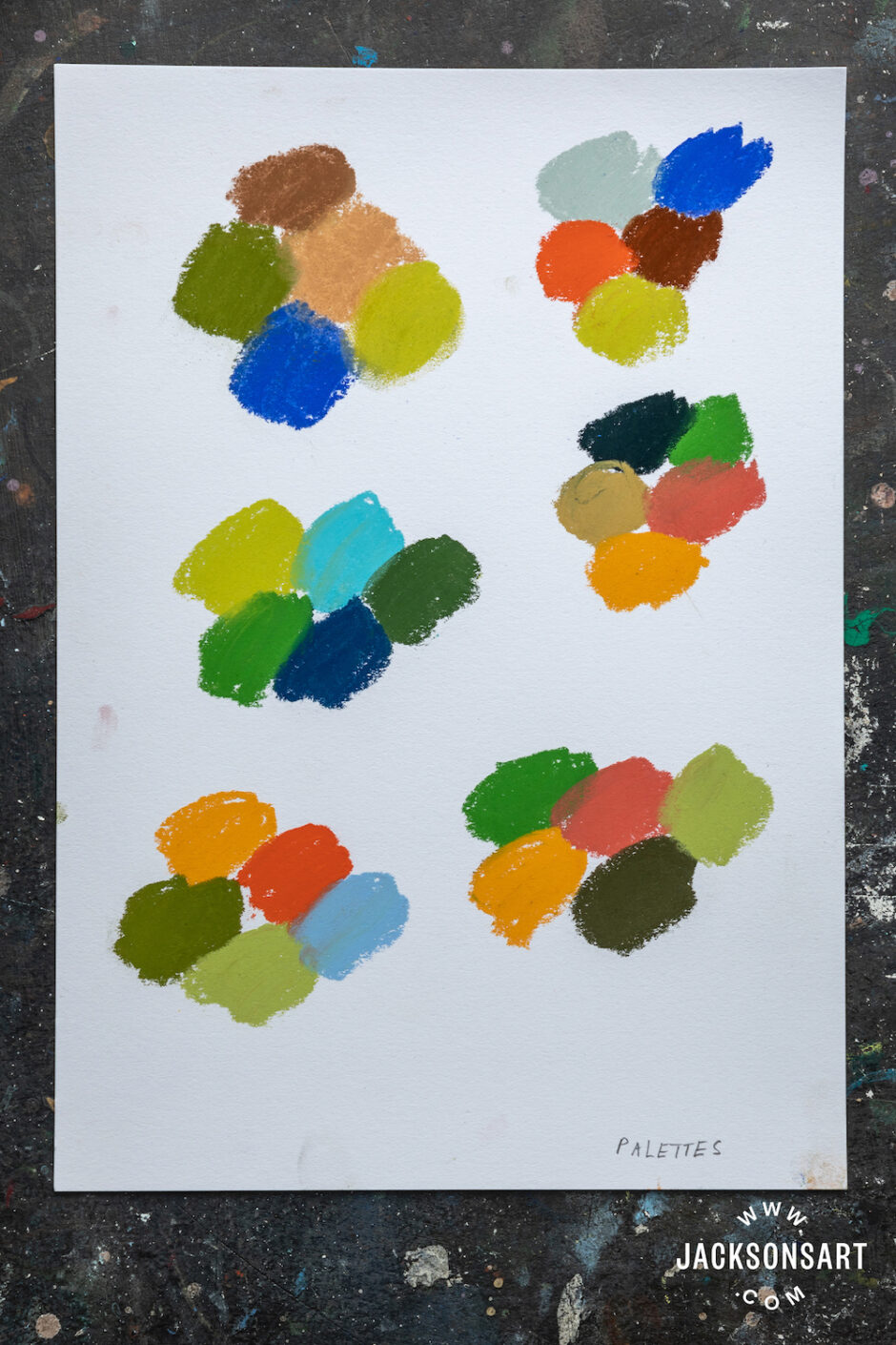 Unison Colour Soft Pastels: Set of 8 Half Sticks - Jackson's Art Blog