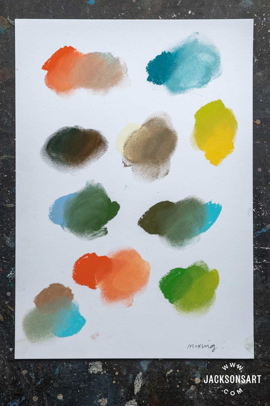 Unison Colour Soft Pastels: Set of 8 Half Sticks - Jackson's Art Blog