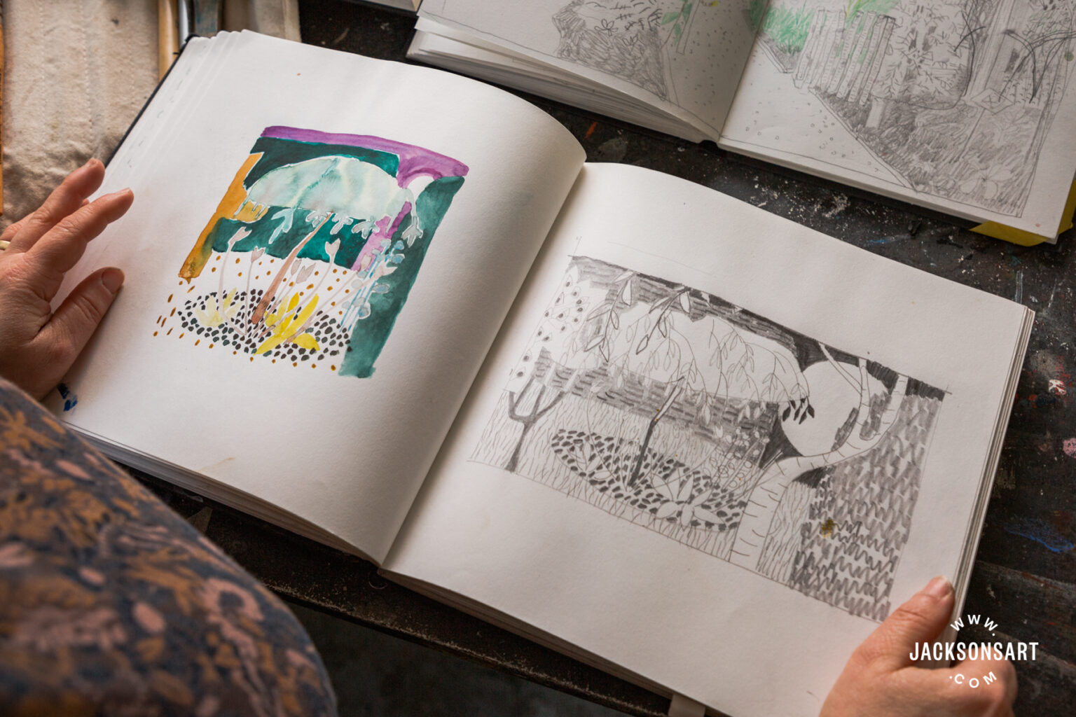 Inside the Sketchbook of Suzy Fasht - Jackson's Art Blog