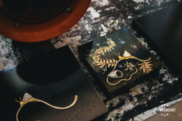 Gold Gilding Process with Tuesday Riddell - Jackson's Art Blog