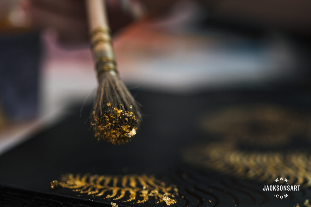 Gold Gilding Process with Tuesday Riddell - Jackson's Art Blog