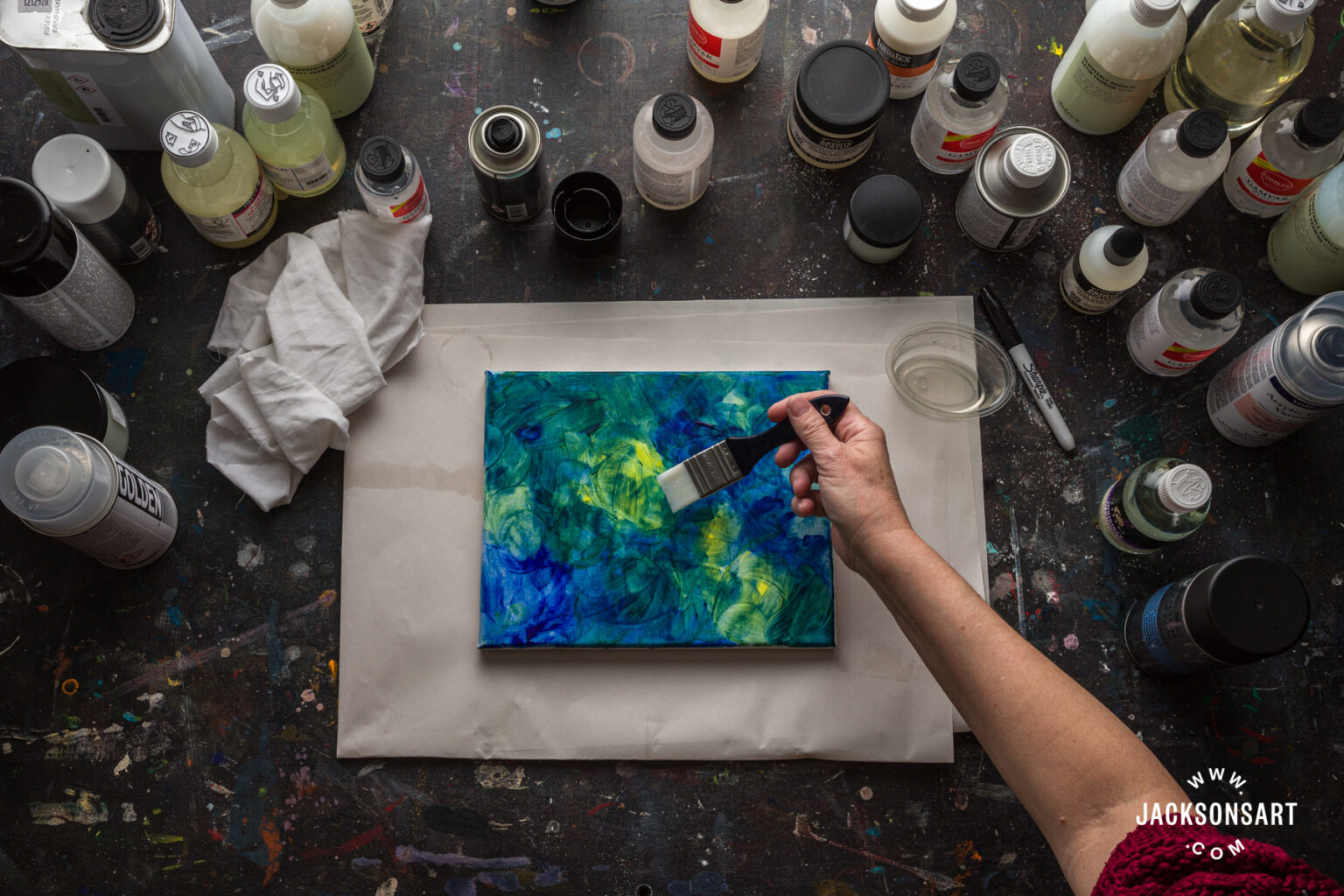 How to Varnish a Painting in Oil, Water-Mixable Oil or Acrylic ...