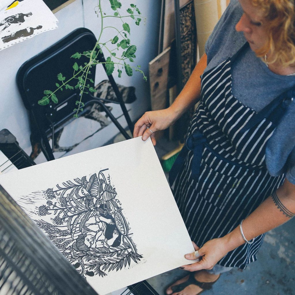 Top Linocut Tips from Leading Printmakers - Jackson's Art Blog