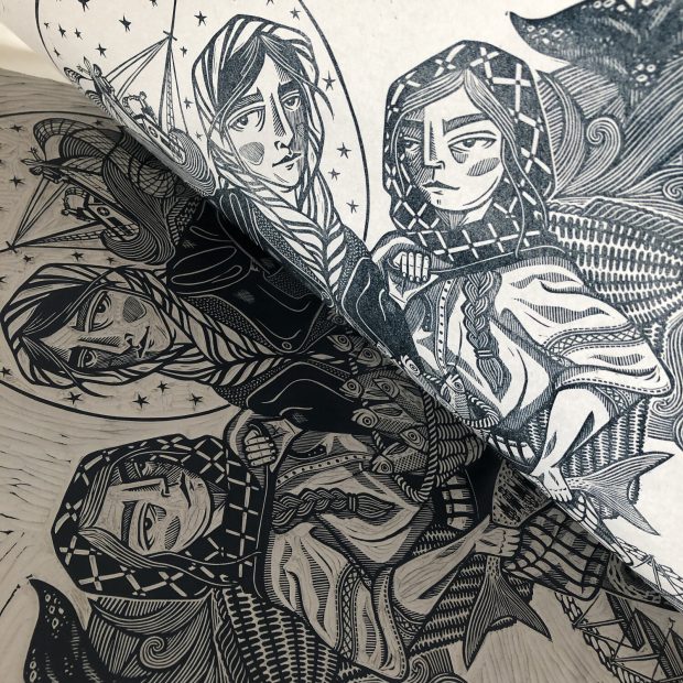 Top Linocut Tips from Leading Printmakers - Jackson's Art Blog