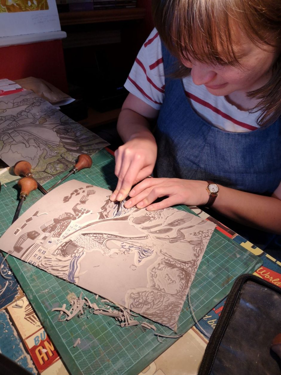 Top Linocut Tips from Leading Printmakers - Jackson's Art Blog