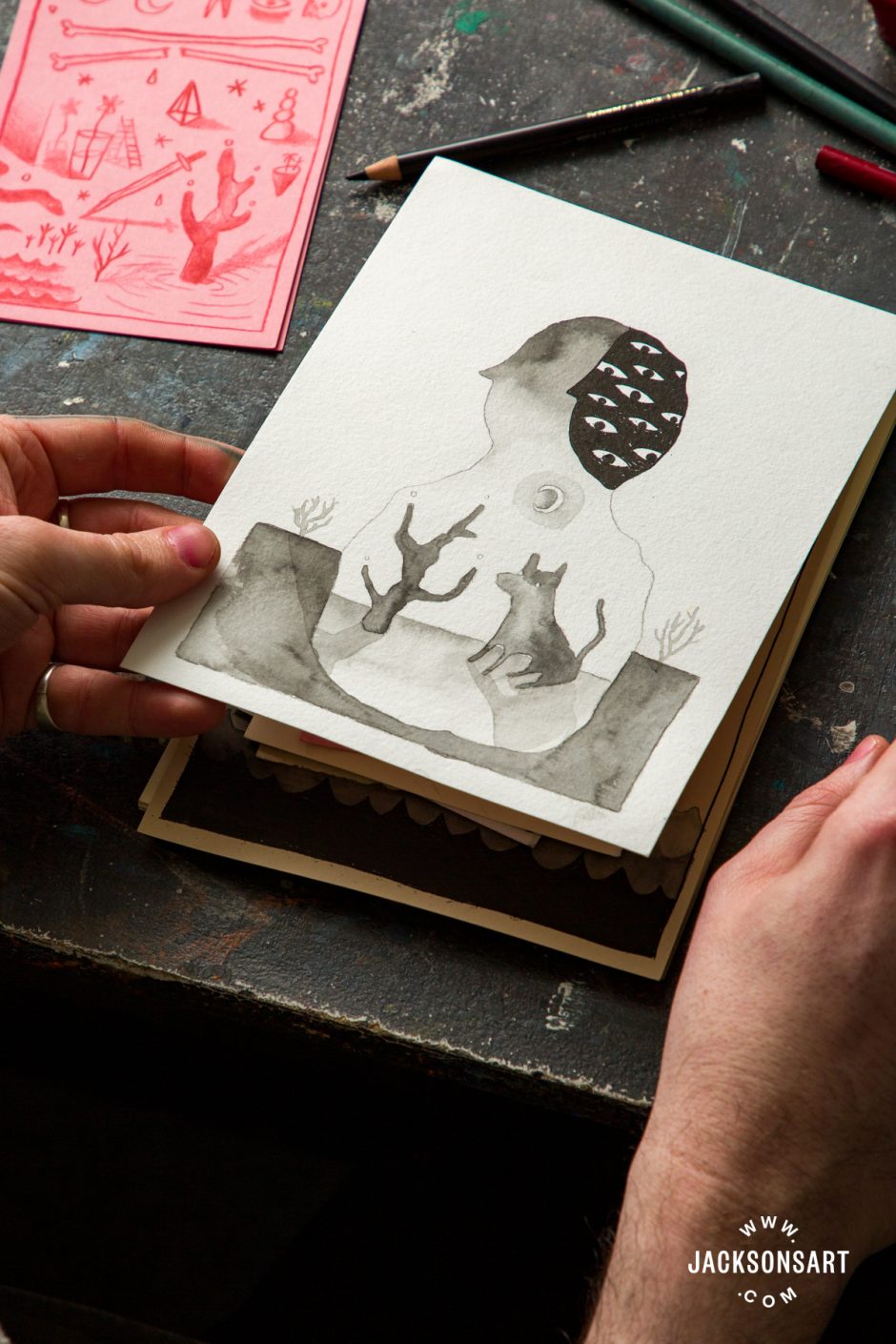 Inside the Sketchbook of Kazland - Jackson's Art Blog