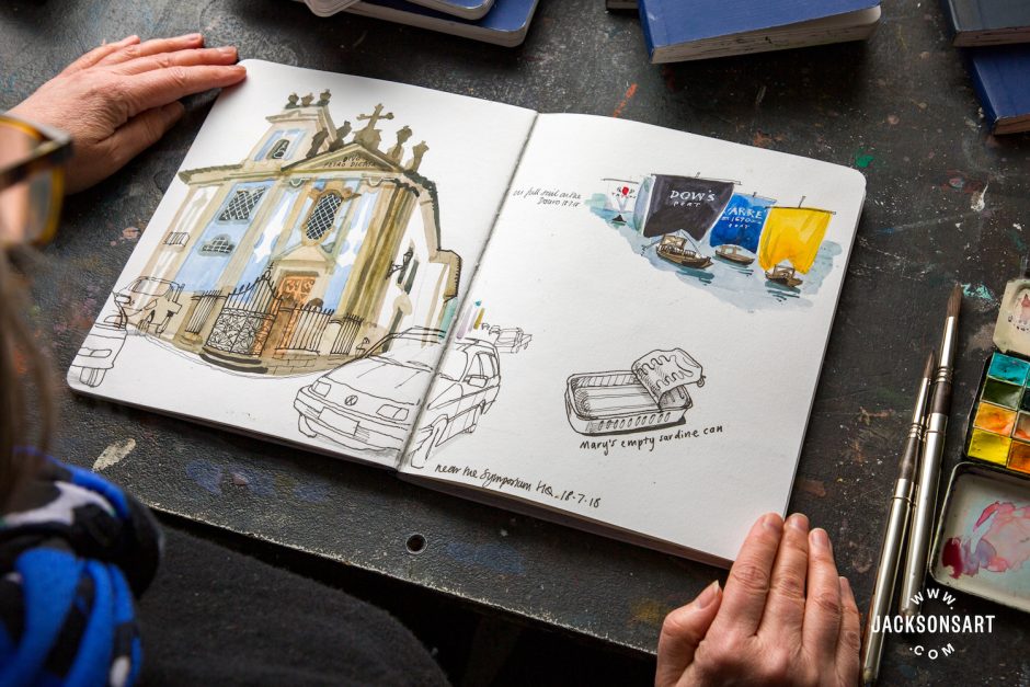 Inside The Sketchbook Of Lis Watkins Jackson S Art Blog