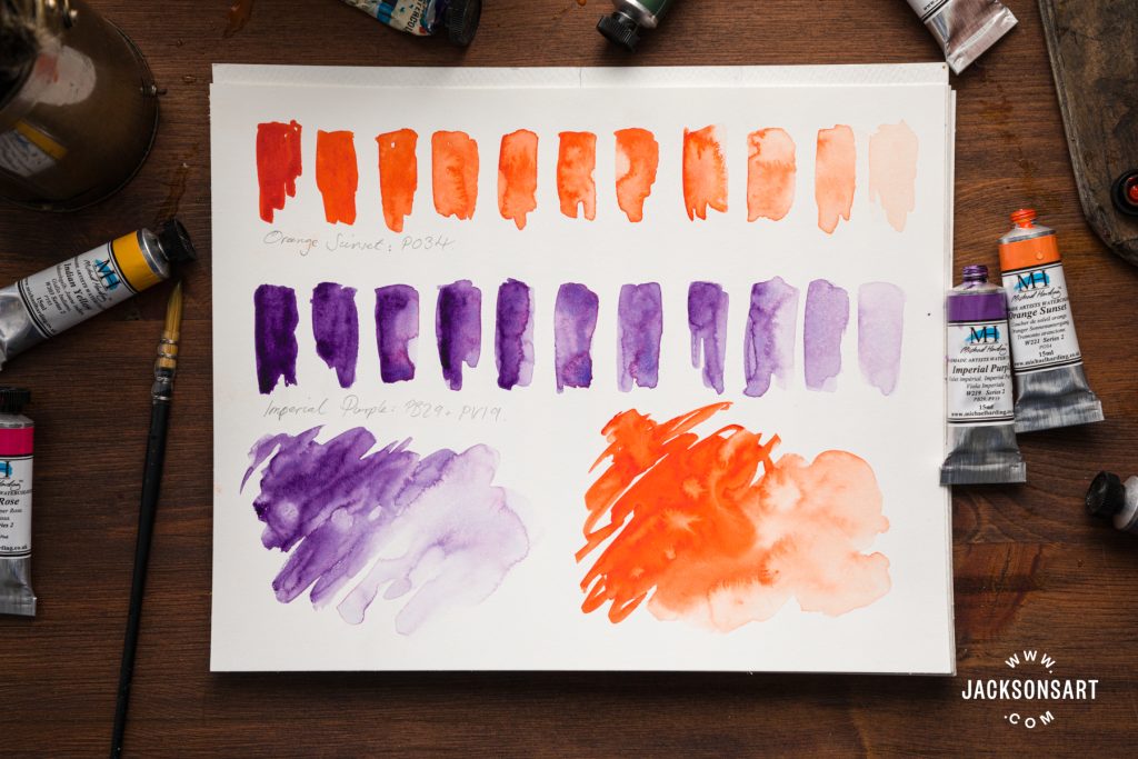 Review of Michael Harding Professional Watercolours - Jackson's Art Blog