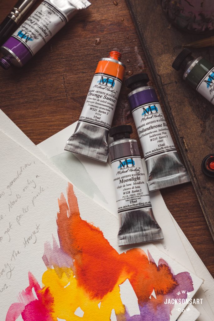 Review of Michael Harding Professional Watercolours - Jackson's Art Blog