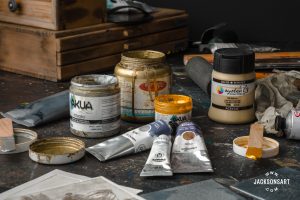 Printmaking With Metallic Ink - Jackson's Art Blog