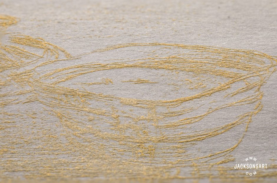 Printmaking With Metallic Ink - Jackson's Art Blog