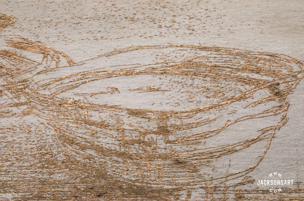 Printmaking With Metallic Ink - Jackson's Art Blog