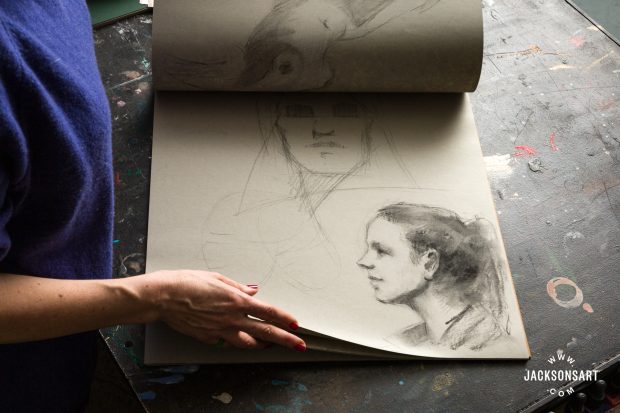 Inside the Sketchbook of Ann Witheridge - Jackson's Art Blog
