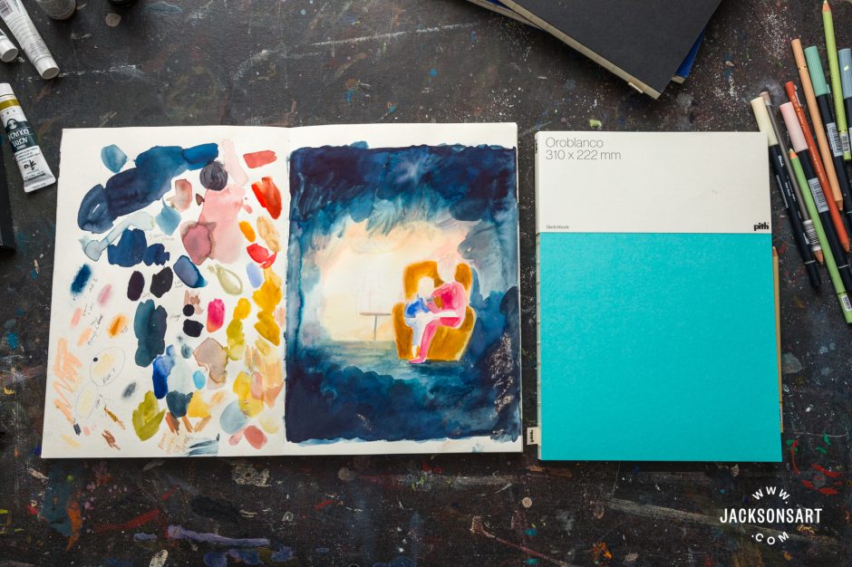 Frances Ives Tests Pith Sketchbooks - Jackson's Art Blog