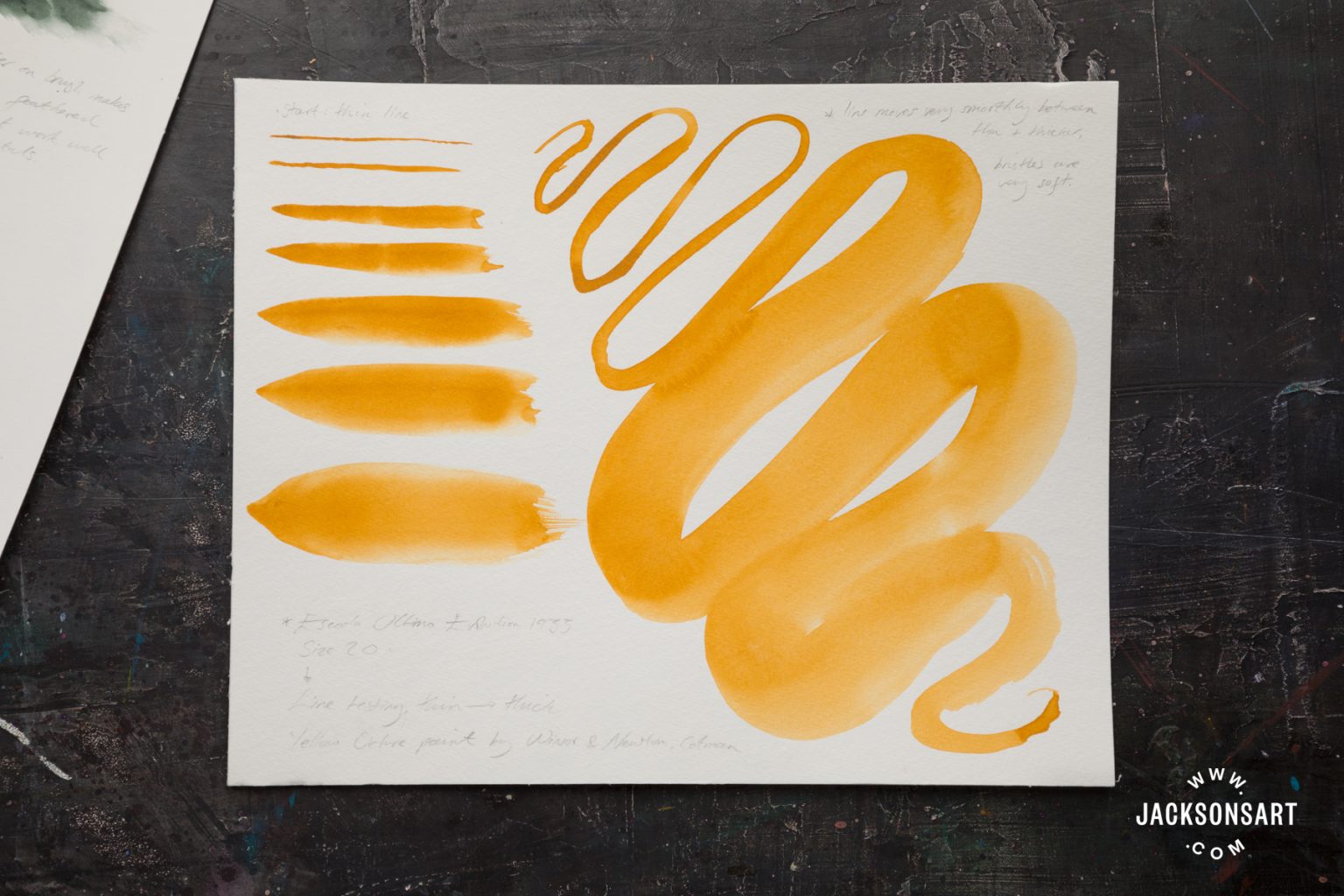 Review of Escoda Último Evolution 1933 Watercolour Brush - Jackson's ...