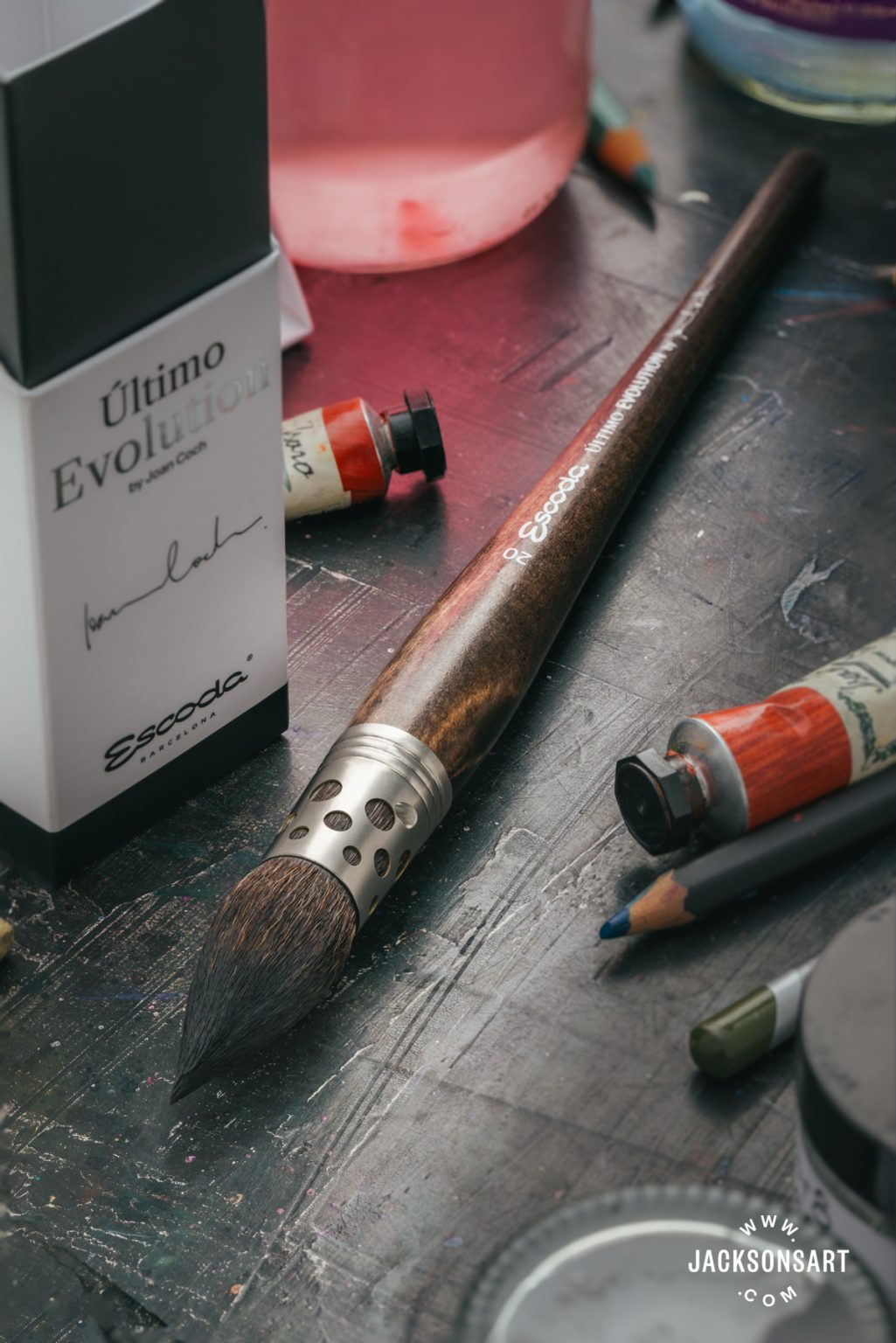 Review of Escoda Último Evolution 1933 Watercolour Brush - Jackson's ...