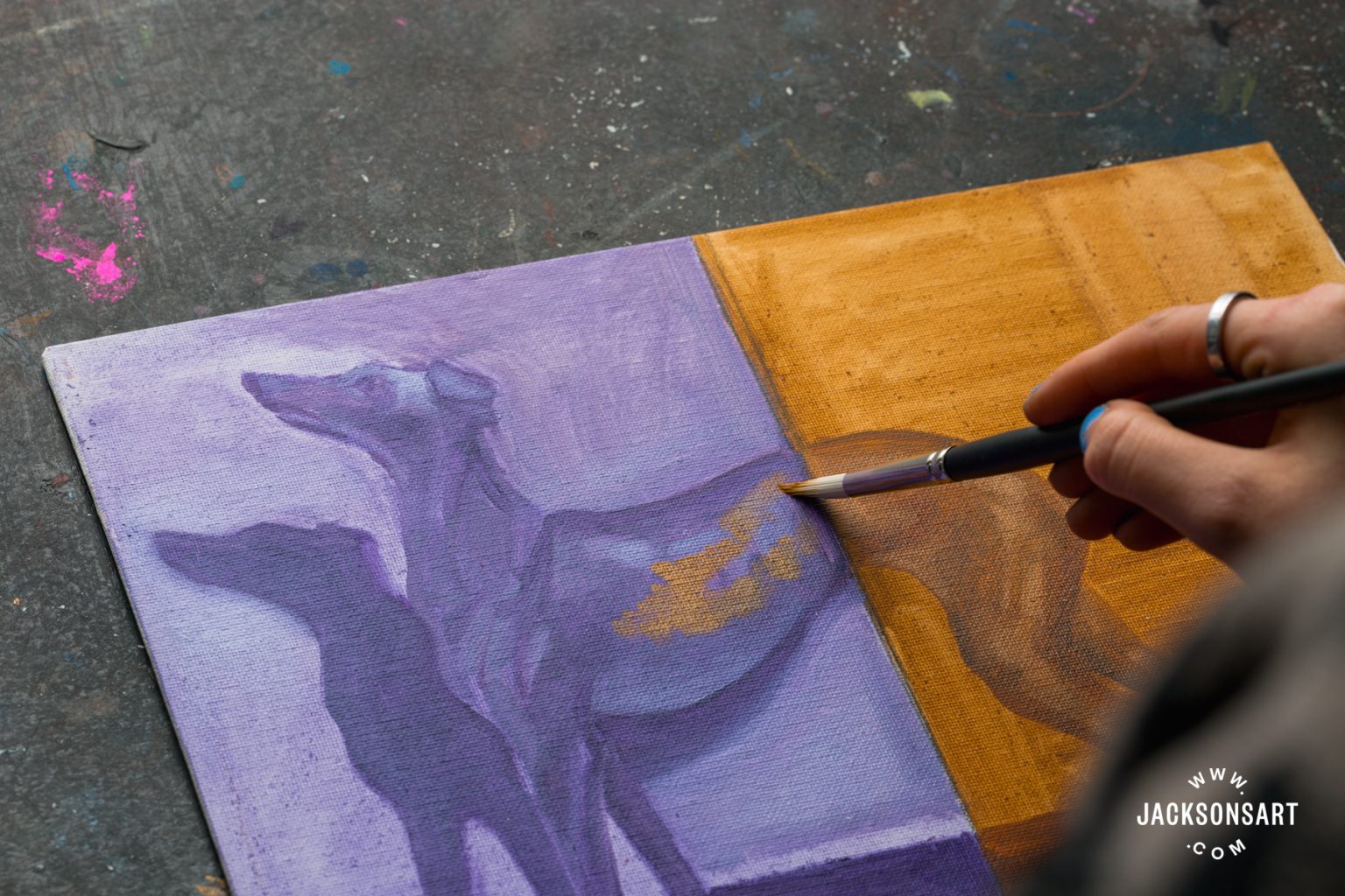 Underpainting in Oil and Acrylic - Jackson's Art Blog