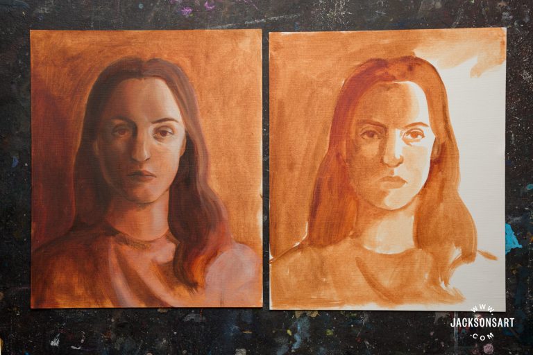Underpainting in Oil and Acrylic - Jackson's Art Blog